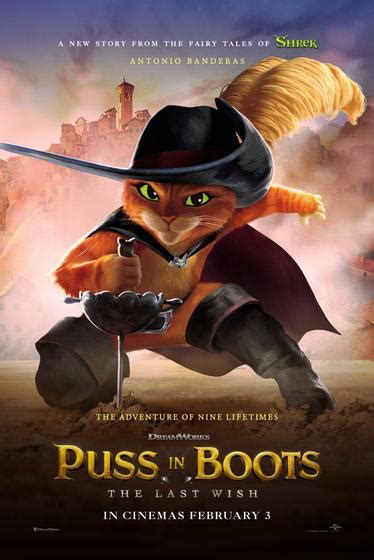 Poster Cartaz Gato de Botas 2 O Último Pedido C Pop Arte Poster