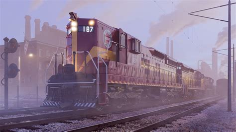 Dmandir Emd Sd18 Locomotive Finished Projects Blender Artists Community