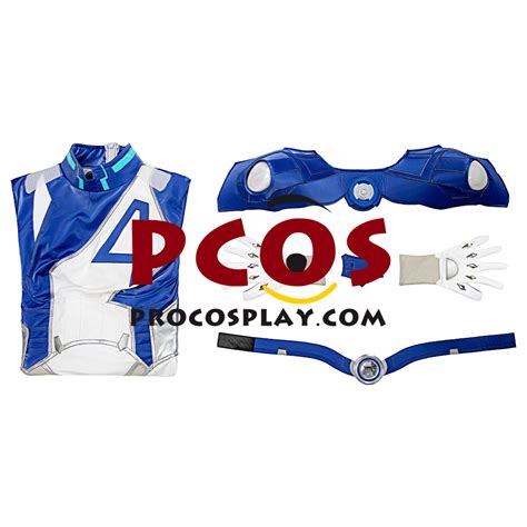 Game Rivals Invisible Woman Susan Storm Cosplay Costume C09343 High