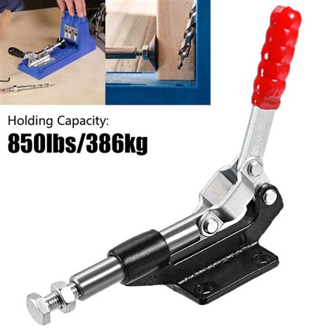 Hand Tool Pull Push Action Toggle Clamp Quick Release Clamp 850 Lbs 386kg Holding Capacity 42mm