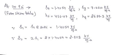 Answered An Isobaric Steam Generating Process Bartleby