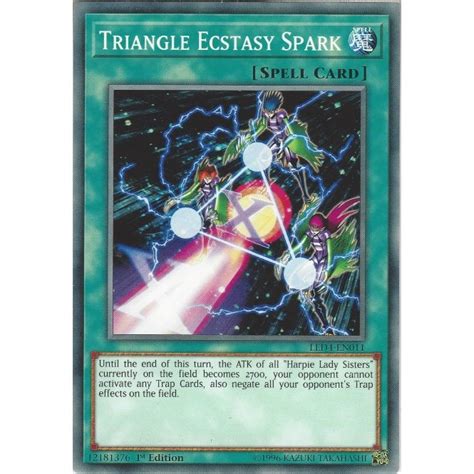 Yu Gi Oh Trading Card Game Yu Gi Oh Triangle Ecstasy Spark Led4
