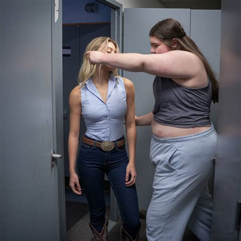 Restroom Fights Cowgirls Fighting Fat Chicks By Bikemanrick On Deviantart