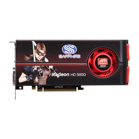 Купить Видеокарта PCI-E ATI Sapphire HD5850 (1Gb/GDDR5/256bit/2xDVI/TV ...