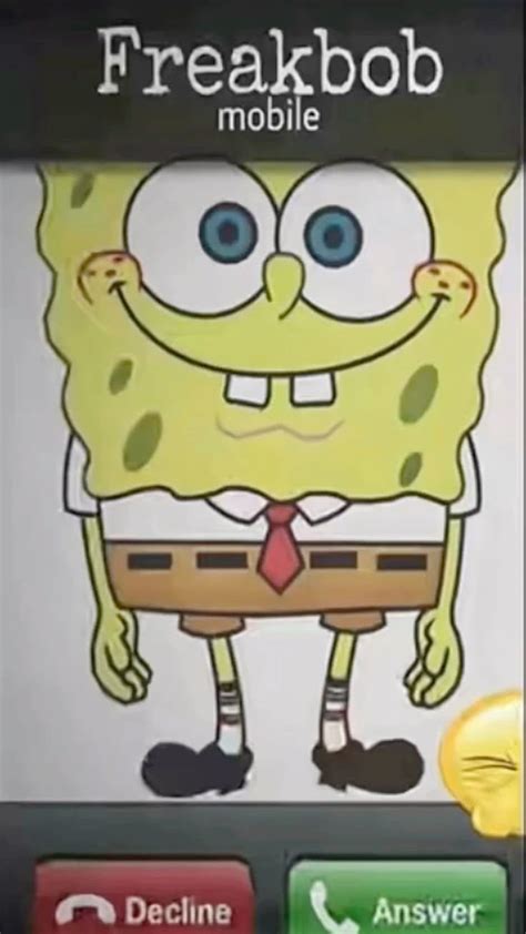 Freakybob Is Calling… In 2024 Spongebob Funny Spongebob Funny