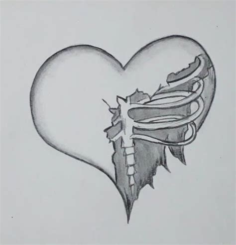Total 60 Imagen Dibujos De Corazones A Lapiz Vn