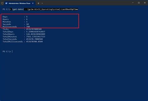 Check Your PC Uptime On Windows Windows Central