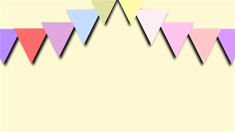 Premium Photo Cute Simple Colorful Triangles Art Background