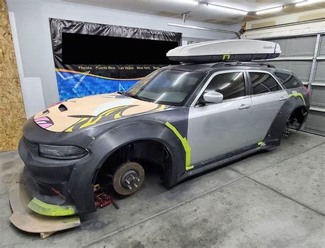 Dodge Magnum Hellcat Is Being Built As Charger Wagon Autoevolution