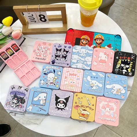 Nintendo Switch Game Card Case Cartoon Bad Maru Melody Cinnamoroll