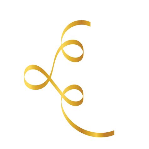 Gold Ribbon Illustration 26152847 Vector Art At Vecteezy