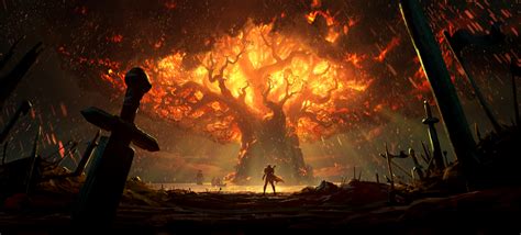Lhistoire De Larbre Monde à Teldrassil Par Yunatahel Blizzspirit News Et Guides
