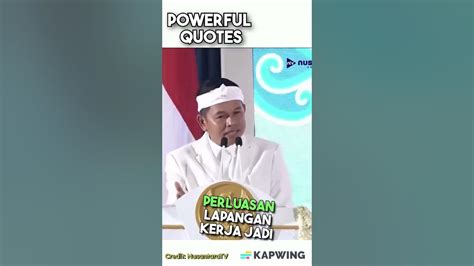 Kdm Rakyat Sejahtera Jika Kesehatan Pendidikan Dan Lapangan Kerja