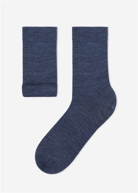 Calcetines Cortos De Hombre En Lana Y Algodón Calzedonia