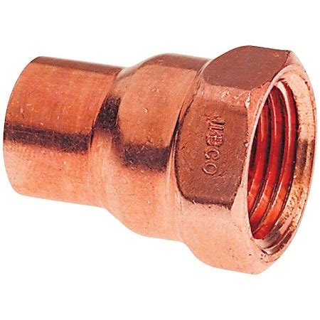 Nibco 3 4 In Female Copper Adapter W01070D Zoro