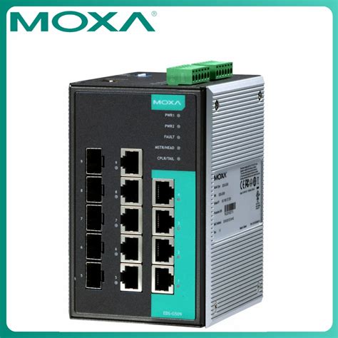Moxa Eds G508e Series 8 Port Full Gigabit Managed Ethernet Switch At ₹ 1000000 Piece Port