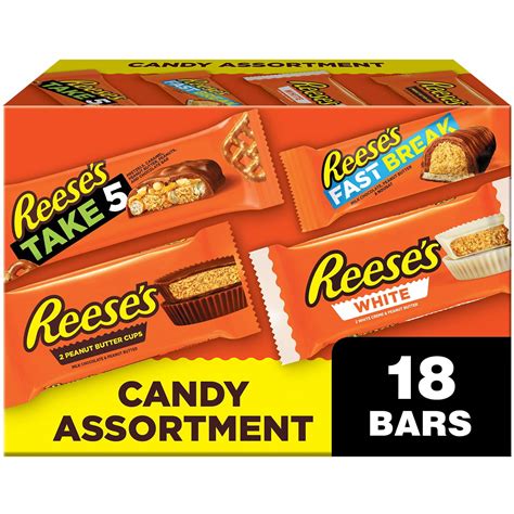 Reeses Assorted Chocolate And White Creme Candy Box 28 06 Oz 18