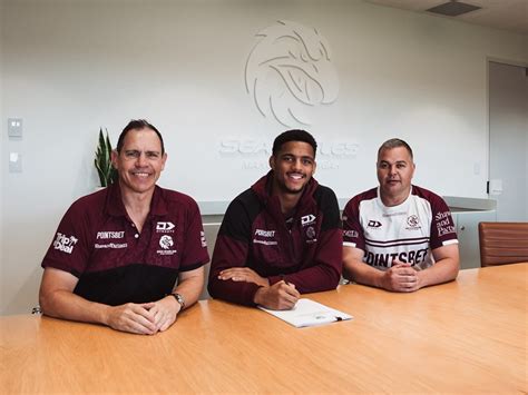 Sea Eagles Reward Jason Saab With Contract Extension Manly Warringah