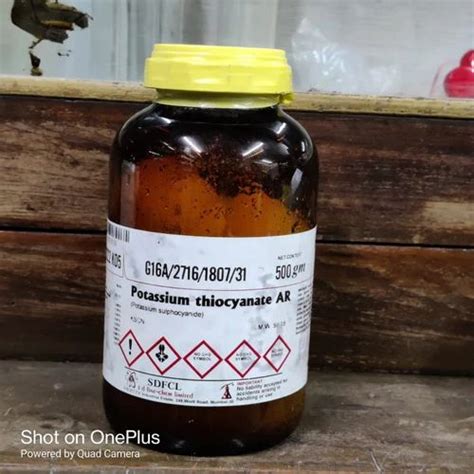Potassium Thiocyanate 500gram At Best Price In Hyderabad By Raymoon