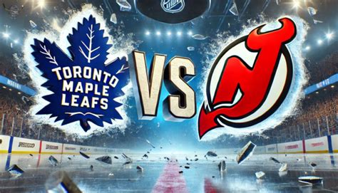 Toronto Maple Leafs Vs New Jersey Devils Game Preview Prediction