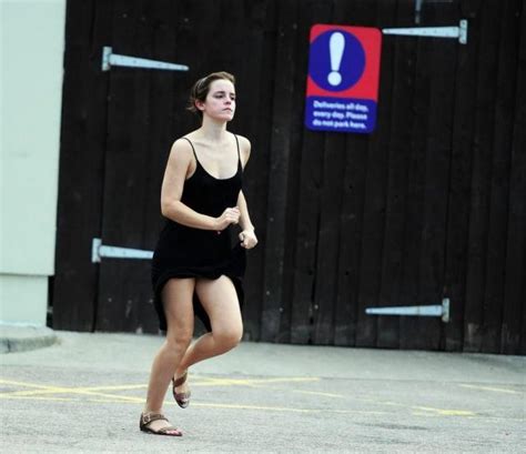 Emma Watson Running Spoki