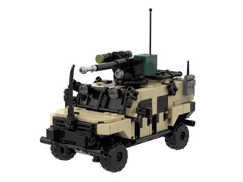 Lego Moc Bullpup Acv 2022 Version Tan By Somerslego Rebrickable