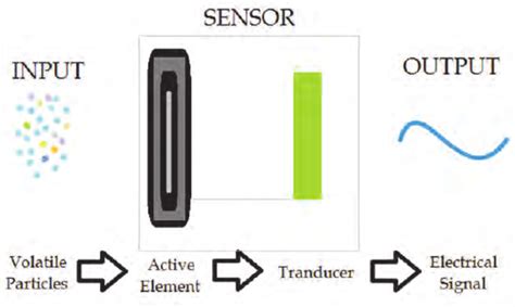 Simplified Schematic Diagram Of A Gas Sensor There Are Different Types Download Scientific