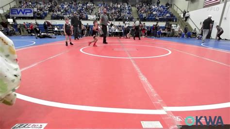 46 Lbs Round Of 16 Brady Cowett Warner Eagles Youth Wrestling Vs