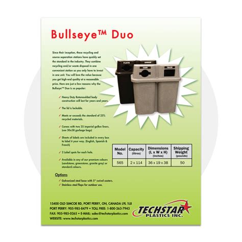 Techstar Plastics Sell Sheets