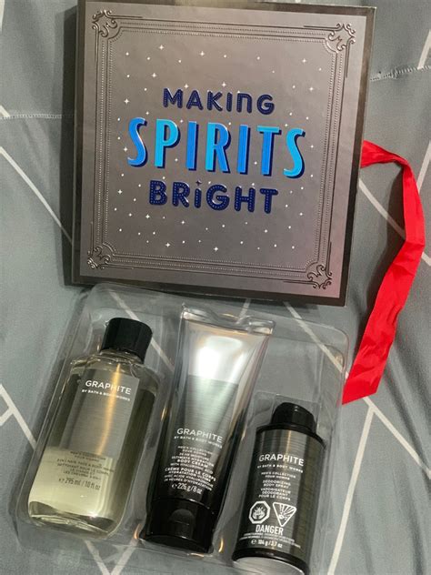 Bath And Body Works Graphite Set For Men On Carousell