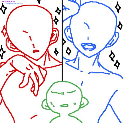 Anime Chibi Base Friends