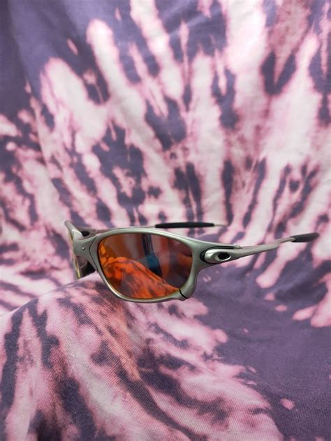 Oakley Juliet X Metal Ruby Lens Polarized Sunglass Mens Fashion