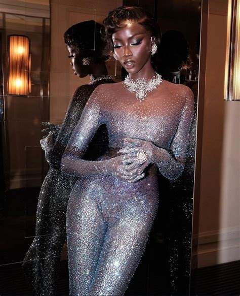 A WORLDWIDE MAGAZINE On Instagram Anok Yai In Custom Swarovski For