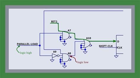 Design And Functionality Of Digital Shift Register For Ltspice