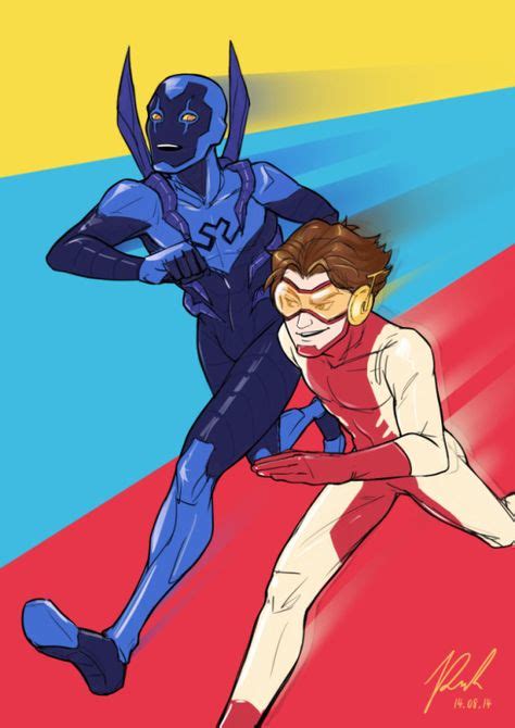 Blue Beetle And Impulse