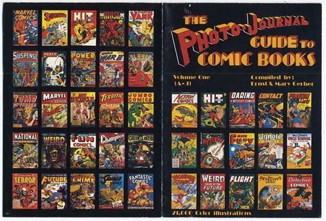 Gerbers Photo Journal Guide To Comic Books Vol 1 2 Golden Age Comic Books Cgc Comic Book