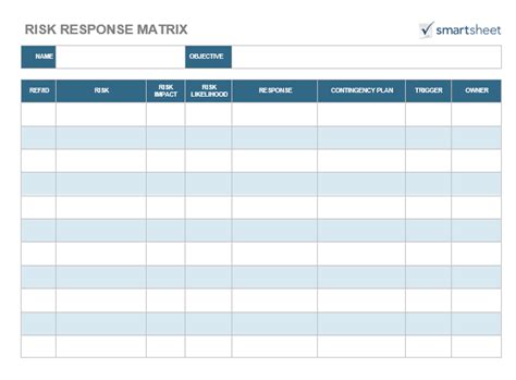 Risk Assessment Template 10 Free Printable PDF Excel Word Formats