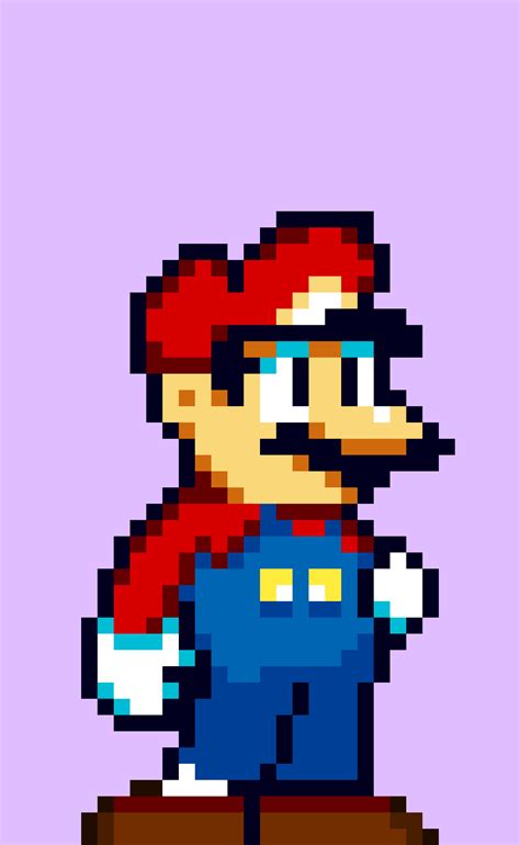 Pixilart Mario In Sonic 1 Style By The Mario Guy
