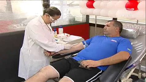 No Dia Do Doador De Sangue Doadores São Recebidos Com Festa Em Hemocentros