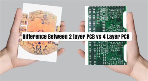Difference Between 2 Layer PCB Vs 4 Layer PCB AES