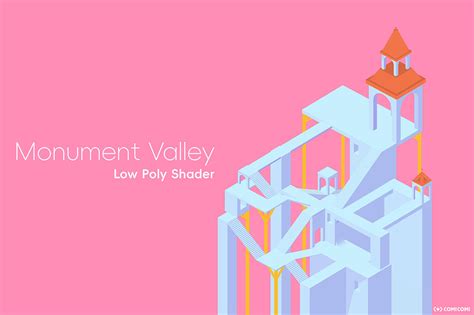 RELEASED Monument Valley Style Multi Sided Stylized Low Poly Shader