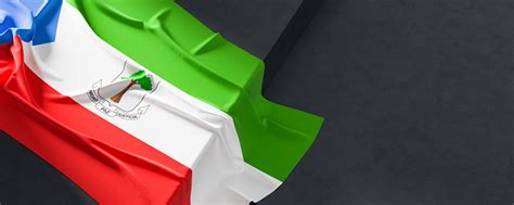 적도 기니의 국기 직물 질감 적도 기니 국기는 어두운 배경에 고립되어 있습니다 3d 일러스트레이션 0명에 대한 스톡 사진 및 기타 이미지 Istock