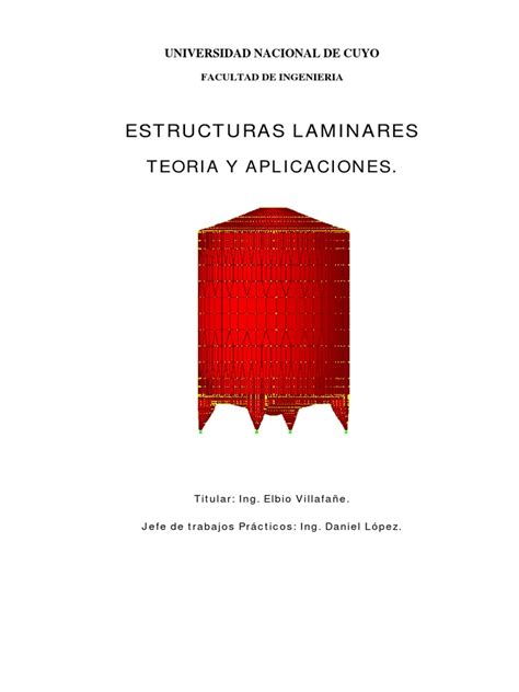 Estructuras Laminares Teoria Y Aplicaciones Pdf Esfera Estrés