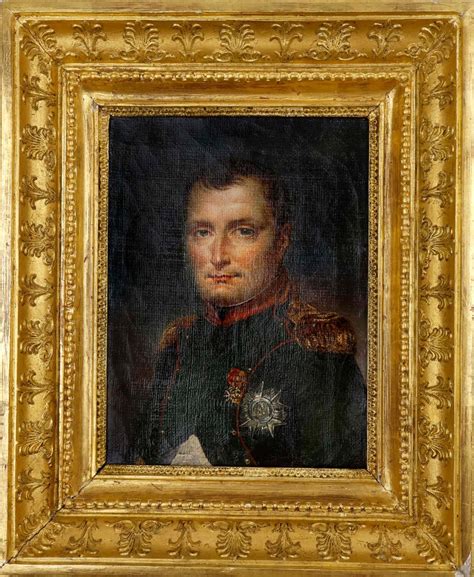 Lot First Empire Portrait Of Napoleon Bonaparte