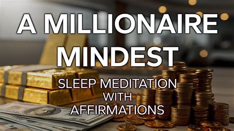 Think Like A Millionaire Self Programming While Sleeping Youtube