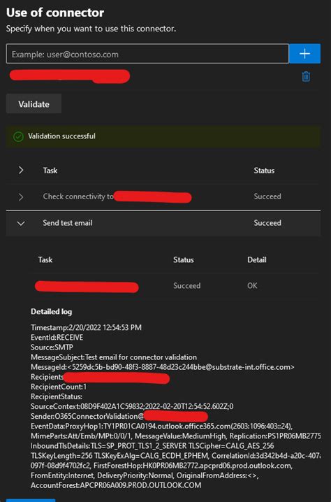 O365 Connector Validation Ok Delivery From On Prem Ok But Cannot Send To On Prem Microsoft Qanda
