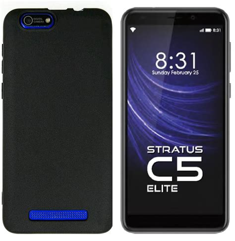 Compatible For Cloud Mobile Stratus C5 Elite Tpu 1 Piece Cover Case