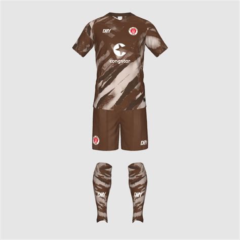 St Pauli Home FIFA 23 Kit Creator Showcase