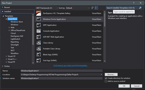 Pengenalan Visual Basic Net RanahInformasiKu