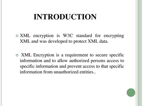 A Seminar Synopsis On Xml Encryption Ppt Download
